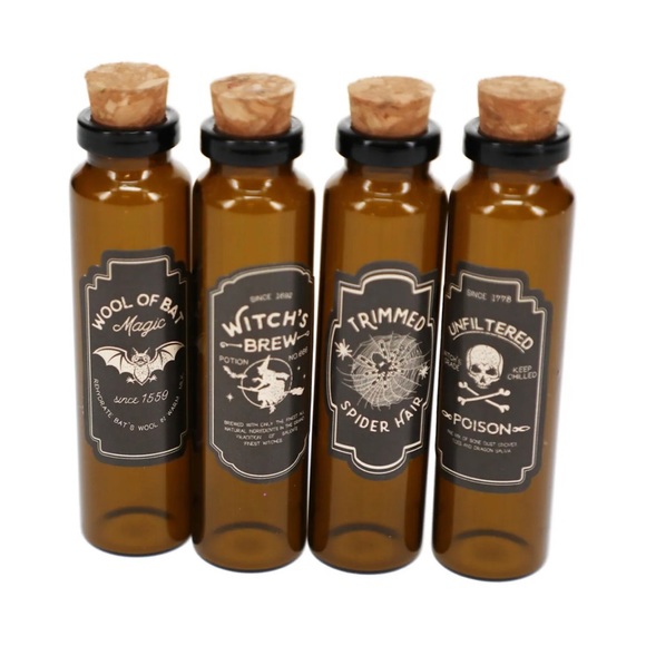 Holiday | Tall Halloween Apothecary Potion Bottles | Poshmark